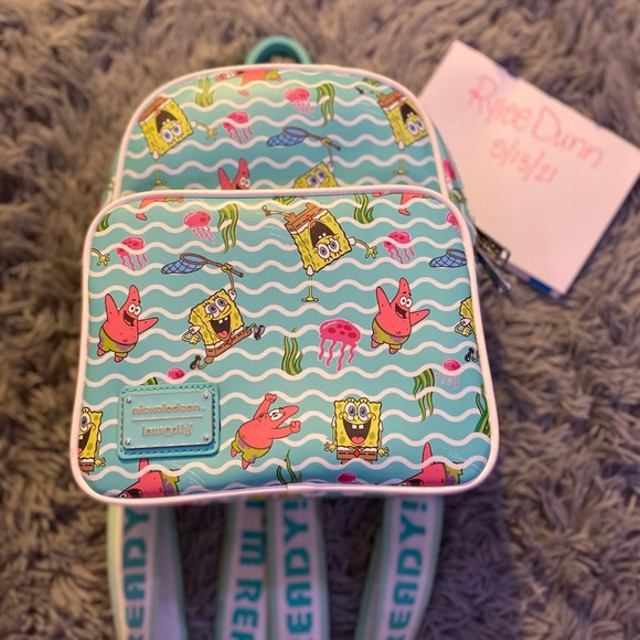 Loungefly | Bags | Spongebob Squarepants Loungefly Backpack | Poshmark